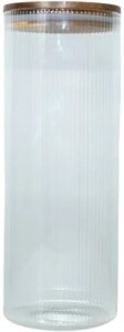 Crockery Centre Wooden, Glass Grocery Container - 1800 ml | Makro