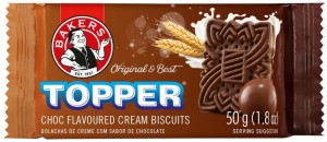 Bakers Topper Choc Flavoured Biscuits Cream Filled Biscuit | Makro