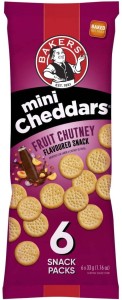 Bakers Mini Cheddars Fruit Chutney Flavoured Cheeselets | Makro