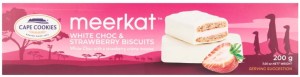 Cape Cookies White Choco & Strawberry Cream Sandwich Biscuit | Makro