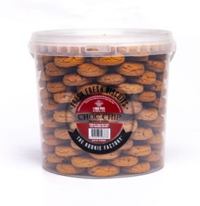 Kookie Factory Cookies 9L/Biscuit bucket- Choc Chip Chocolate Chip ...