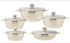 BOSCH HAG7643573734 Non-Stick Coated PTFE (Non-stick) Cookware Set | Makro