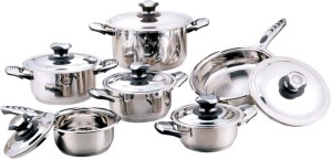 Tissolli 12-Piece | Stainless Steel Stainless Steel Cookware Set | Makro