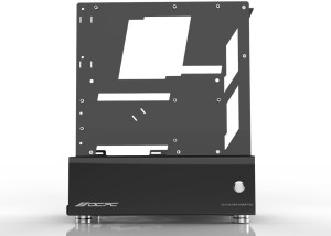 OCPC Micro M-ATX Open Air Computer Chassis - No PSU - Supports ATX PSU ...