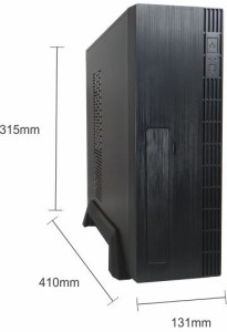 PremiumSun Book PC Slim Line Case NA (0 MB RAM/NA Graphics/Windows 11 ...