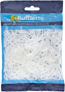 Rufflette White Curtain Hooks (13 cm x 2 cm) | Makro