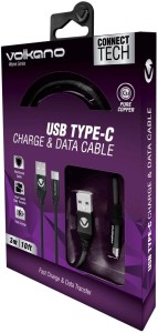 Volkano USB Type A To USB Type C 3 m Type-C Cable | Makro