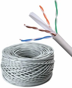 GL 305 m SE CAT5e CCA 305m Ethernet Network Cable – UTP LAN Roll for ...