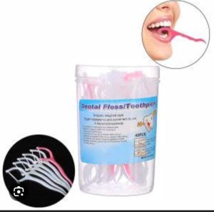 Generic Dental Floss Toothpick, 40 Pieces Dental Floss-Toothpick | Makro