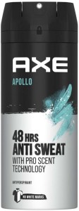 Axe Anti- Perspirant Aerosol Apollo Deodorant Spray - For Men | Makro