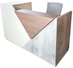 KC FURN 1 Compartments Metal Funkley Reception Desk | Makro