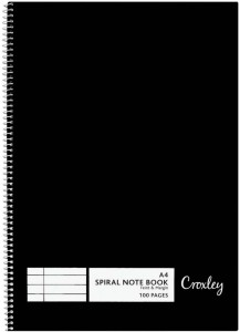 Croxley Spiral Note Book A4 Notebook Feint & Margin | Makro