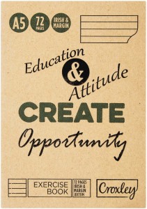 Croxley Exercise Book A5 Notebook Unruled | Makro