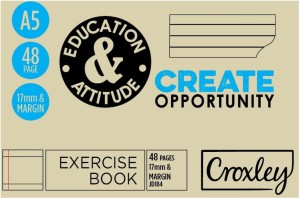 Croxley Exercise Book A5 Notebook Feint | Makro
