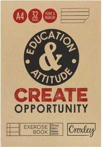 Croxley Exercise Book A4 Notebook Feint | Makro