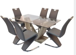 HOF Glass Dining Chair | Makro