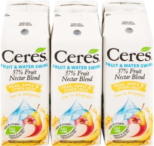 Ceres Fruit & Water Swirl Pear, Apple & Other Fruit Nectar Blend | Makro