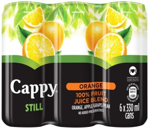 Cappy Still Orange 100 % Fruit Juice Blend | Makro