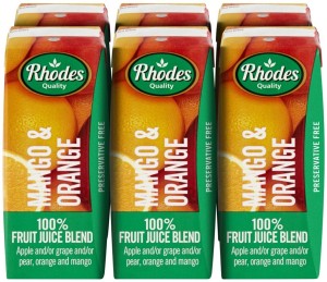 Rhodes Mango & Orange 100% Fruit Juice Blend | Makro