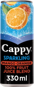 Cappy Sparkling Mango Orange 100% Fruit Juice Blend | Makro