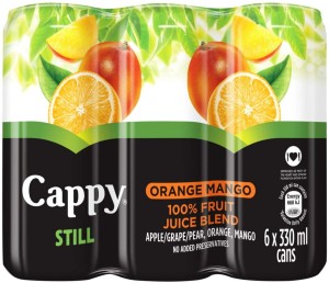 Cappy Still Orange Mango 100 % Fruit Juice Blend | Makro