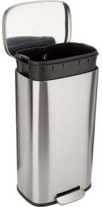 LASA BIN-30L Stainless Steel Dustbin | Makro