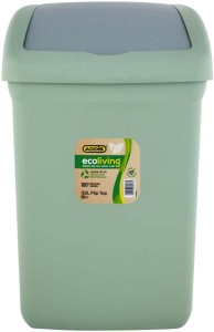 Addis Eco Living Flip Top Plastic Dustbin | Makro