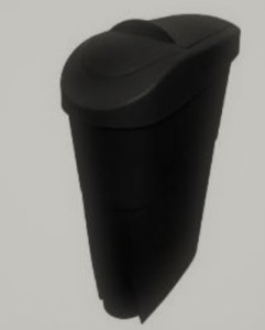 Better Buys Pedal Sanitary She Bin - 18 Litre Plastic Dustbin | Makro