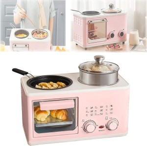Just Simplified Ultimate 3-In-1 Breakfast Station Conventional Electric ...