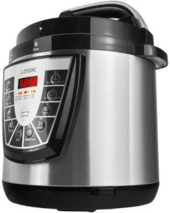 LOGIK 6 Liter Stainless Steel Pressure Cooker Conventional Electric ...