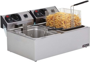 Anvil Double Fryer Pans 12 L Electric Deep Fryer | Makro
