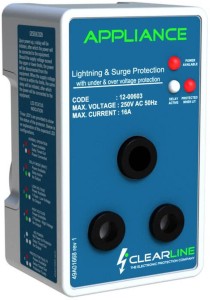 Clearline CL-PLUG-APP Appliance Surge and Lightning Protector Power ...