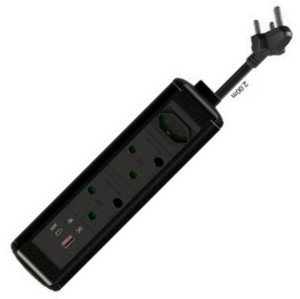 Powerlogic Protea MK1 DeskMount Multiplug with USB Charger 15 A M ...