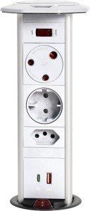 Powerlogic MK530 Pull up Multiplug White 15 A M Socket | Makro