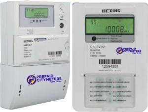 Hexing Three Phase Split Meter- HXE310-P with CIU EV-KP (100A) 10 A ...