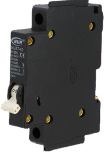 NUR Single Pole Circuit Breaker 3kA 6Amp For Mini Rail Indoor Plug-In ...