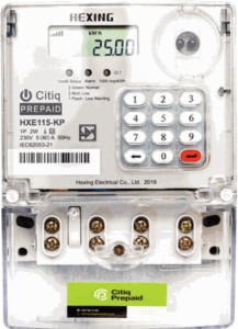 citiq Hexing Single Phase Prepaid Meter Indoor Plug-In Electronic Timer Switch | Makro