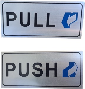 SH Push/Pull Emergency Sign | Makro