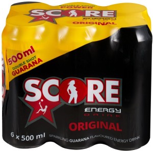 Score Original Sparkling Guarana Flavoured Energy Drink | Makro