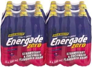 Energade Zero - Strawberry and Cucumber Flavoured Sports Drink | Makro