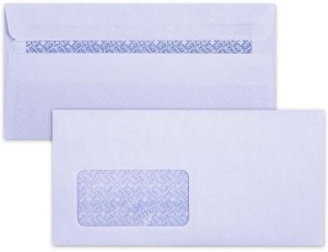 EMP ENVELOPES DLB 110 x 220mm 80gsmWindow DLB White Opaque Self Seal ...