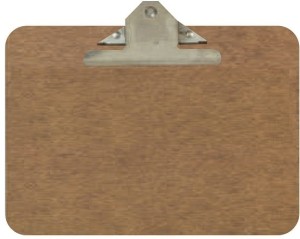 Files MASONITE FS OBLONG CLIP BOARD Examination Pad | Makro