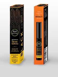 Royal Revival Botanical Brow Serum - Black Natural Pigment - 10 ML 10 ...