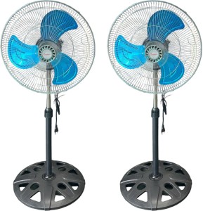 Condere 18inch 3 Blade Floor Stand Fan - Set Of 2 A 915 mm 3 Blade ...