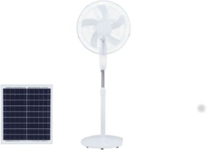 Digimark Digi mark Rechargeable AC/DC 3-Speed Oscillating Solar Fan A+ ...