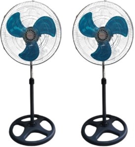 Golden Eagle Blue Steel Blade Fans A 100 mm Pedestal Fan | Makro