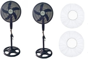 Digimark 16" Adjustable Pedestal Fans - Including Dust & Child Proof ...