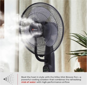 Milex Mist Breeze Milex Mist Breeze A++ 400 mm BLDC Motor with Remote ...