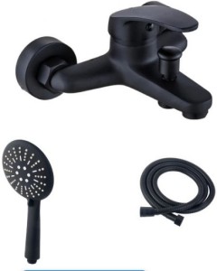 Extreme Commerce Bathtub And Shower Mixer Set Black Mixer Faucet | Makro
