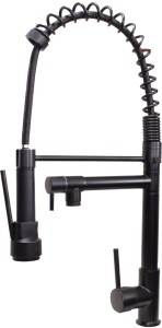 LMA Dual-Tap Spring Neck Pullout Squeeze Trigger Kitchen Mixer Faucet ...